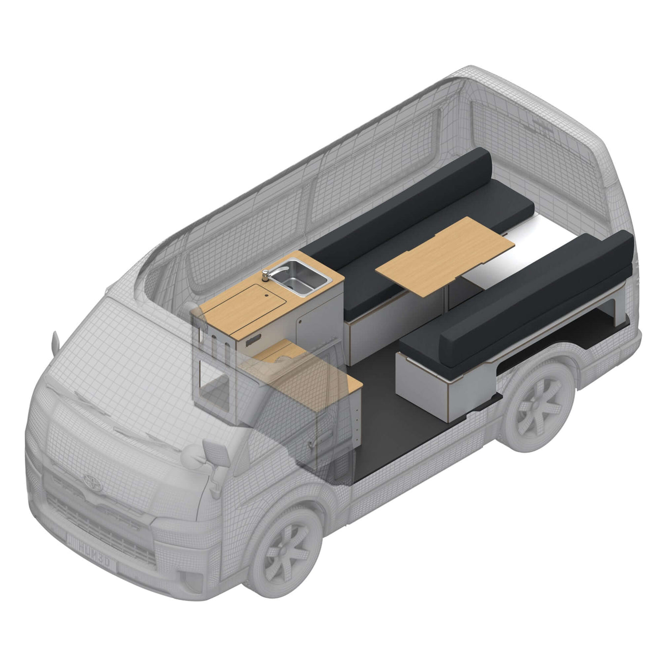 PIHA Kit | Campervan Conversion Kits | Toyota Hiace Camper